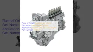 Original 3969377 Fuel Injection Pump for 6CT8.3 Engine