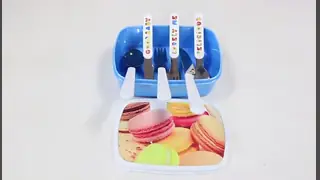 Custom Sublimation Cutlery Set DIY Kids Dining