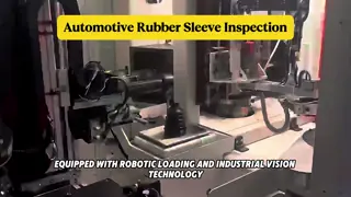Automated Rubber Sleeve Inspection Machine for Auto Parts
