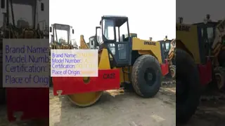 Dynapac CA25 Used Roller 84 Inch Drum Ready To Work