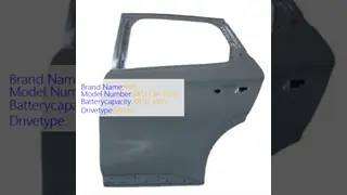 BYD Qin PLUS Rear Door Replacement Parts OEM Quality