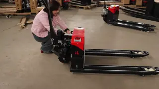 Efficient Electric Pallet Truck for Warehouse Productivity