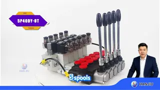 Hydraulic valve with electric -pneumatic 5P40DY-OT