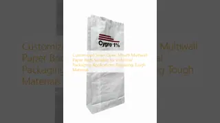 Durable Industrial Open Mouth Kraft Paper Bags