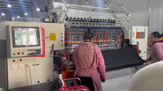 Yuxing 1800rpm E series Computer Shuttle Multi Needle Quilting Machine