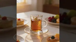 Elegant Lead Free Turkish Tea Cup Set 12 Piece Glassware