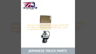 Hino 500 Solenoid Valve 27610 2051 Engine Parts