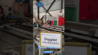 Elevator door xy axis spot welding machine