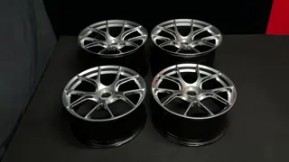 BBS FI R Centerlock Diamond Silver Wheels for Porsche 911 991 992 GT3 GT3RS