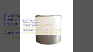 Precision Shock Absorber Components OEM Metal Stamping