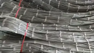 OEM Stainlesssteel Wire Rope Mesh Custom Mesh Size For construction Safety