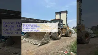 Used LONKING LG855B Wheel Loader 220HP Heavy Duty Performance