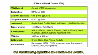 RT duroid 6006 PCB