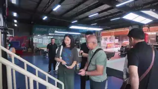 Welcome Philippine Clients Visit Our Sports Equipment Showroom