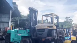Used Mitsubishi 10 Ton Diesel Forklift