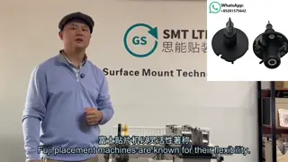 Fuji NXT RH08 Head Maintenance: Nozzle Replacement & Setup (Part# 2AHENB002700)#fuji #smt #nozzle