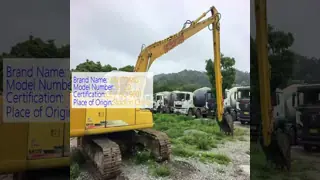 Used Sumitomo SH120 Long Reach Excavator for Dredging