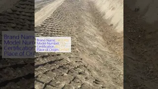 HDPE Geocell Slope Protection and Road Stabilization