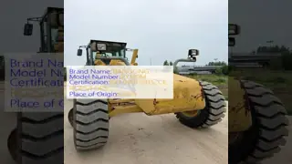 Used TIANGONG PY180M Motor Grader Reliable Road Construction