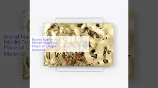 Black Titanium Water Ripple Stainless Steel Decorative Sheet