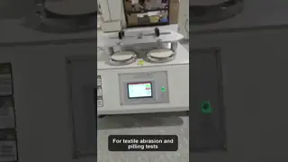 4 Head Martindale Abrasion Test Equipment Textile Friction Fabric Tester Machine
