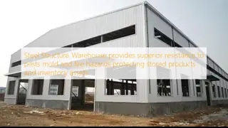 Durable Steel Structure Warehouse Industrial Storage Solution