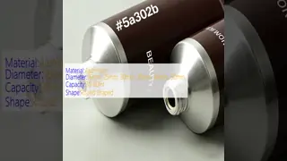 Premium 30ml 60ml Aluminum Cosmetic Tubes Custom Printing
