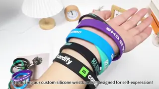 Custom Silicone Slap Wristbands Best Promotional Gifts