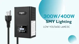 Low Voltage Landscape Transformer