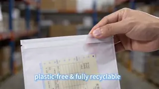 Plastic-free Biodegradable FSC Certified Packing List Envelope