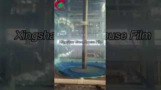 Production of anti-fogging and anti-drip PO greenhouse film.