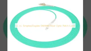 LC LC Fiber Optic Patch Cord High Performance Solution