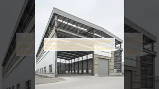 Durable Steel Structure Warehouse Industrial Storage Solution