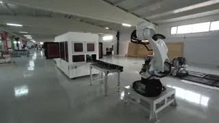 Semi-automatic lithium-ion battery pack production line