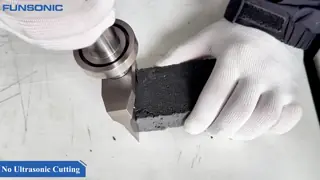 40Khz Ultrasonic Tire Cutter Efficient Rubber Cutting Tool