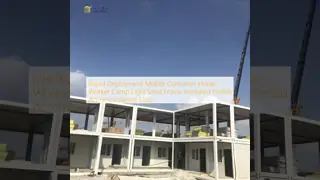 Rapid Deployment Prefab Container House for Workforce