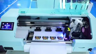 PL350UV 35cm UV Roll Label Printer — XP600 LED Curing, Waterproof Sticker Poster Printing