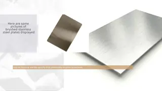 High-quality brushed stainless steel sheets in grade 201/430/304/316L