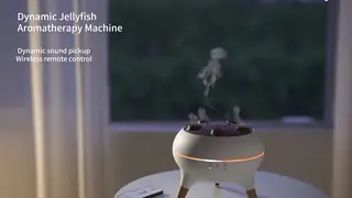 250ml Jellyfish Spray Dynamic Sound Pickup Aroma diffuser with LED color change