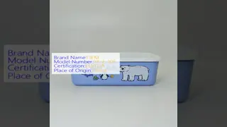 Cute Enamel Storage Bowl Oven Safe Food Container
