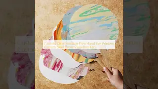 Custom Printed Bamboo Hand Fans OEM Branding Solutions