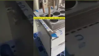 Floor Western Induction Noodle Cooker with Cabinet
