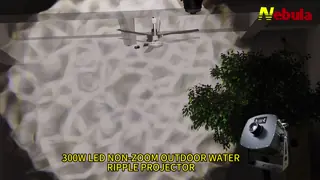 300W LED Non-Zoom Outdoor Water Ripple Projector