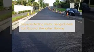 High Strength Uniaxial Geogrid for Soil Reinforcement