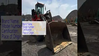 Used Doosan DL670 9C Wheel Loader 380HP Powerful Performance