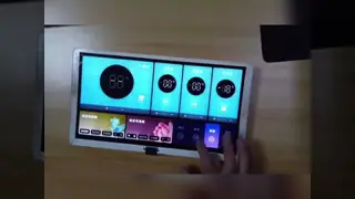 Capacitive touch membrane switch product display