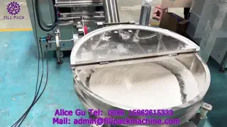 2272 J124 Vertical Gusseted Pouch Back-Seal Powder Packaging Machine