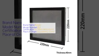 Activated Carbon Filter for Odor and Smoke Removal