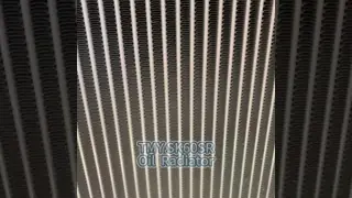 SK60SR Oil Cooler Premium Aluminum Radiator for Excavators