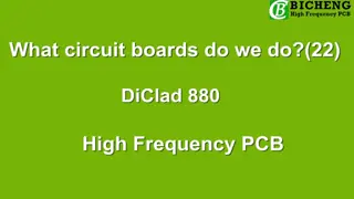 DiClad 880 PCB